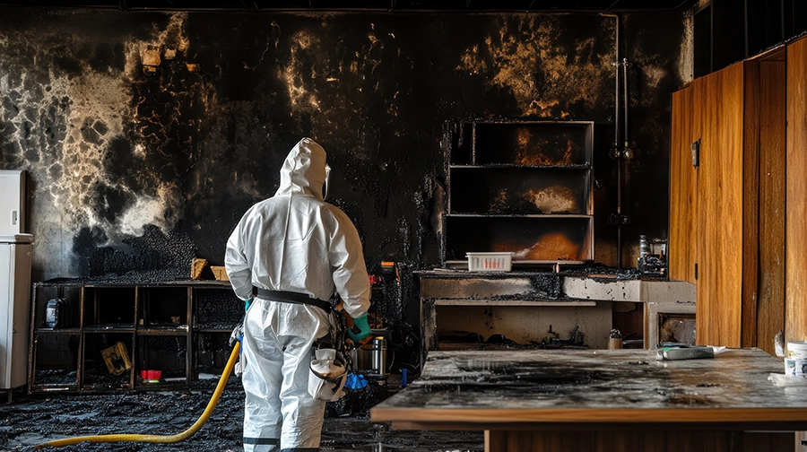 Dry Ice Cleaning | Fire and Smoke Damage | Ice Blasting UK
